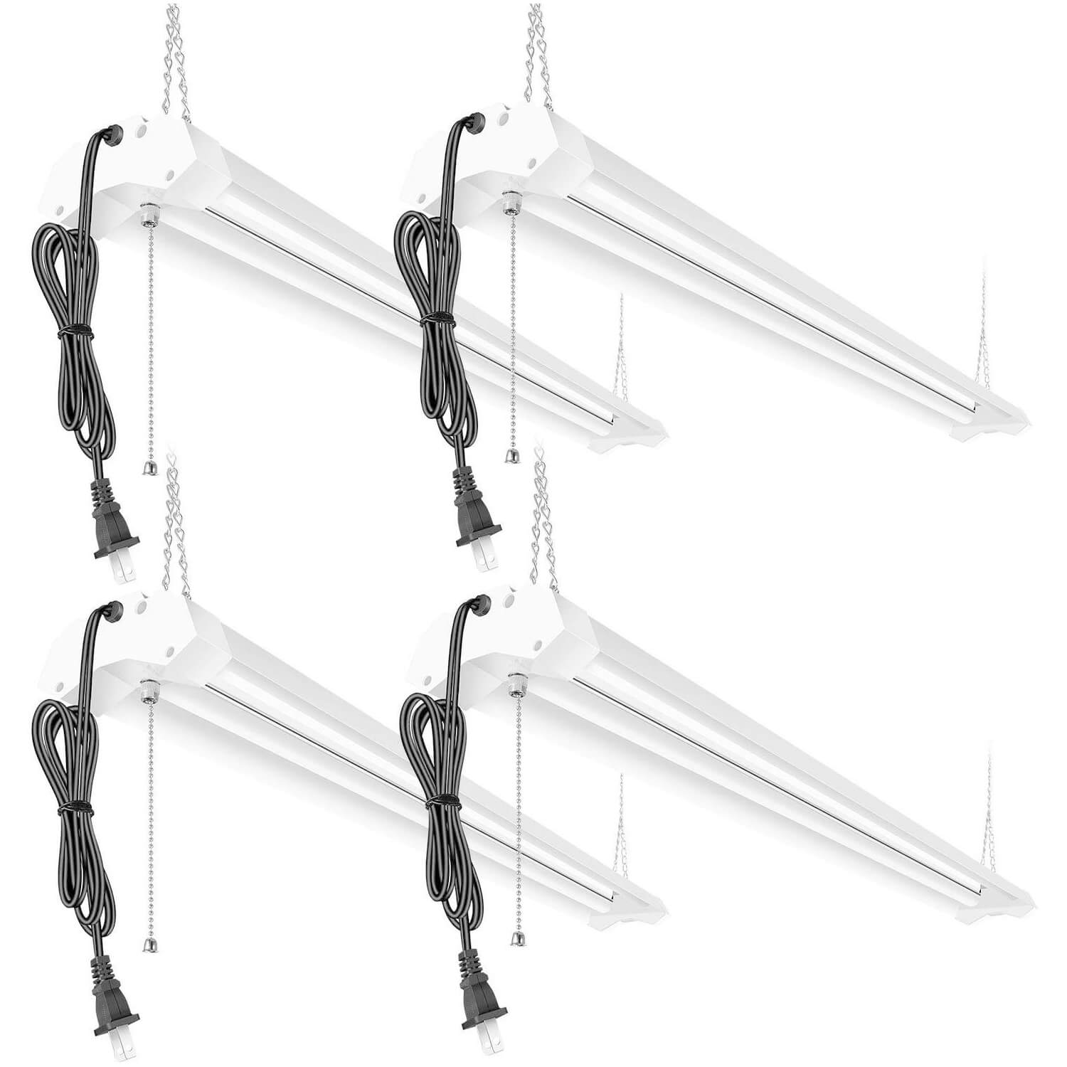 AntLux Linkable LED Shop Lights 4ft Garage Lighting Fixtures