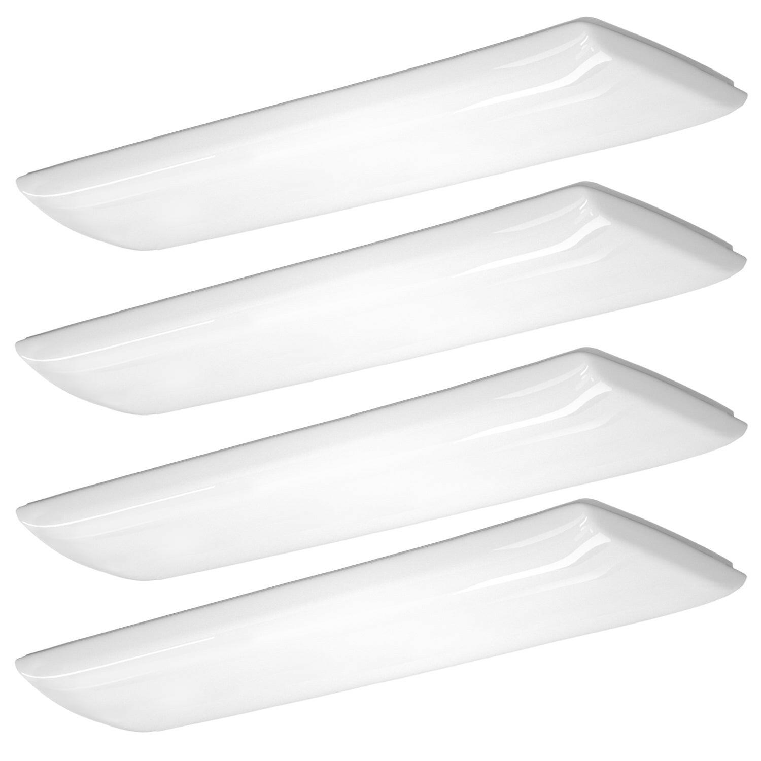 Antlux 4FT LED Flush Mount Puff Lights for Kitchen